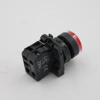 China 22mm Illuminated Push Button Switch XB5 AW3462 Plastic Material 10A Max. Current 1NC Switch Combination IP65 Level for sale