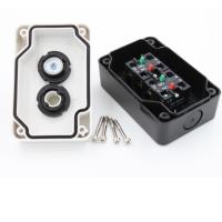 China 22mm Push Button Switch Cover XAL-B274 with Waterproof Small Push Button Latching Switch 10A Max. Current On/Off Usage for sale