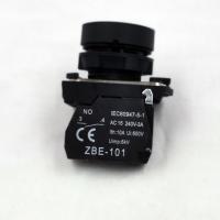 China High Quality 22mm Black XB5 AA21 Push Button Switch with 1NO 230v Max 10A Current for sale