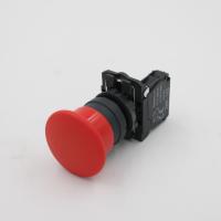 China XB5 Series 22mm Emergency Push Button Switch with Mushroom Head Max. 10A Current Model XB5-AC42 for sale