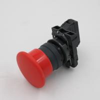 China XB5 Series 22mm Emergency Push Button Switch with Mushroom Head Max. 10A Current Model XB5-AC42 for sale