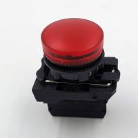 China 24V DC Signal Indicator XB5 Pilot Light with 10A Max. Current Push Button Switch XB5 AV64 for sale