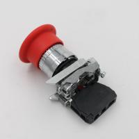 China XB4 BT42 Emergency Stop Switch with Push Button Lockout for 10A Max Current Situations Essential for Safety & Security for sale