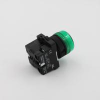 China 220V Green Xb2 Ev63 Pilot Light Push Button Switch with 22mm Max. 10A Current for sale