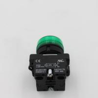 China 220V Green Xb2 Ev63 Pilot Light Push Button Switch with 22mm Max. 10A Current for sale