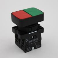 China 22mm Double Push Button Switch XB2-EL8325 Max 10A Current Double Head Push Button Switch for sale