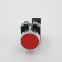 China 22mm XB2-BA42 Momentary Push Button Switch 24V/380V with 1NC Red Color Max. 10A Current Brass Composite Silver Contact for sale