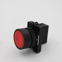 China 22mm Plastic Push Button Switch XB2-EA42 with Red Push Button 10A Max. Current for sale
