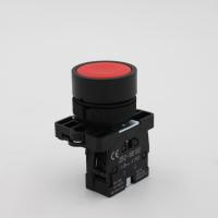 China 22mm Plastic Push Button Switch XB2-EA42 with Red Push Button 10A Max. Current for sale