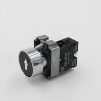 China 22mm Momentary Metal Push Button Switch with Symbol XB2-BA3351 10A Max. Current for sale