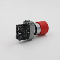 China 30mm Emergency Push Button Switch XB2-BS442 with 10A Max. Current Featuring an Emergency Mushroom Push Button Switch for sale