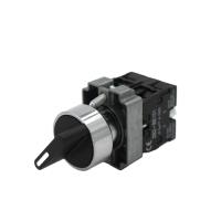 China High Quality 22mm 220V 230V Push Button Switch XB2-BD33 with 2NO Contact 3 Position Selector Switch for sale