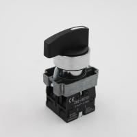 China 22mm 3-Position Momentary Selector Switch XB2-BJ53 Plastic IP65 Max Current 10A/6A Max Voltage 24V/220V
