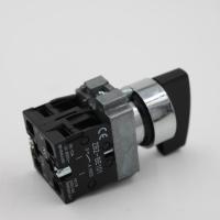 China 22mm 3-Position Momentary Selector Switch XB2-BJ53 Plastic IP65 Max Current 10A/6A Max Voltage 24V/220V