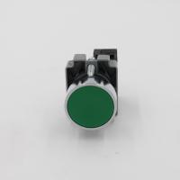 China 220V/230V Momentary Brass Push Button Switch XB2-BA31 with 22mm Green Button 1NO 10A IP40 CE/TUV for Industrial Control for sale