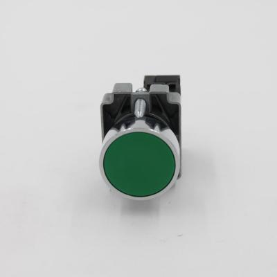 China 220V/230V Momentary Brass Push Button Switch XB2-BA31 with 22mm Green Button 1NO 10A IP40 CE/TUV for Industrial Control for sale