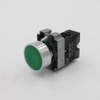 China 220V/230V Momentary Brass Push Button Switch XB2-BA31 with 22mm Green Button 1NO 10A IP40 CE/TUV for Industrial Control for sale