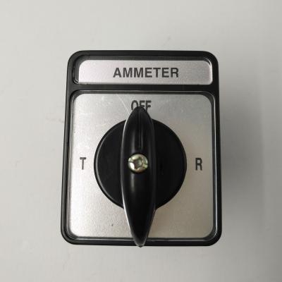 China 4 Position 20A Cam Switch LW26-20 Series with Composite Silver Contacts Metal Plastic IP53 Rated for Industrial Ammeter Control for sale