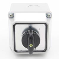 China Lw26-20 Ammeter Voltmeter Rotary Changeover Switch and 3 Pole 4 Position Rotary Cam Switch for Ammeter Rotary Selector Switch for sale