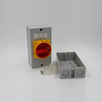 China Good Price Waterproof IP65 Rotary Isolator Switch LW30-63 for 3 Phase 3Pole 4Pole 63a Disconnect Switch AC for sale