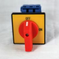 China Single-Hole Panel Mount LW30 Series 25A AC Isolator Switch 3P Main Cam Rotary Switch with Easy Installation for sale