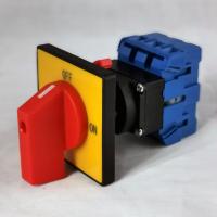 China Single-Hole Panel Mount LW30 Series 25A AC Isolator Switch 3P Main Cam Rotary Switch with Easy Installation for sale
