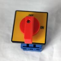 China Single-Hole Panel Mount LW30 Series 25A AC Isolator Switch 3P Main Cam Rotary Switch with Easy Installation for sale