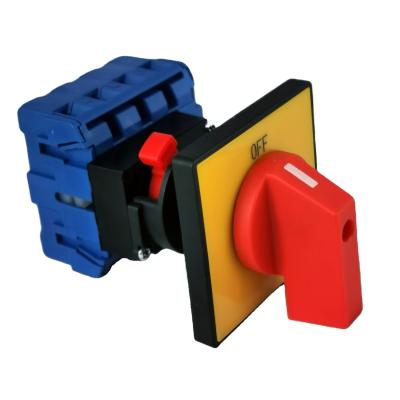 China Single-Hole Panel Mounting Installation LW30 Series 25A Rotary AC Isolator Switch 4P Isolator Main Switch Cam Type for sale