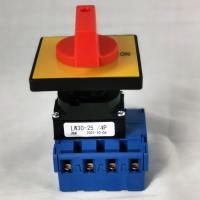 China Single-Hole Panel Mounting Installation LW30 Series 25A Rotary AC Isolator Switch 4P Isolator Main Switch Cam Type for sale