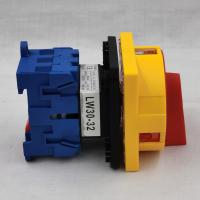 China LW30 Series 32A/40A Cam Switch AC Isolator 3P/4P Low Voltage Disconnectors with Din Rail Mounting and On-Off Operation Handle for sale