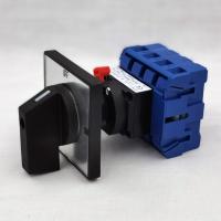 China Single-Hole Installation 25A 3p 4p LW30 Cam Switch Disconnector Panel DC/AC Isolator Switch Handle Operation Low Voltage for sale
