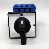 China Single-Hole Installation 25A 3p 4p LW30 Cam Switch Disconnector Panel DC/AC Isolator Switch Handle Operation Low Voltage for sale
