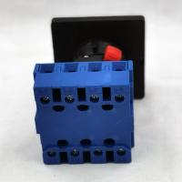 China Single-Hole Installation 25A 3p 4p LW30 Cam Switch Disconnector Panel DC/AC Isolator Switch Handle Operation Low Voltage for sale