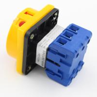 China AC 4-Pole Isolator Cam Switch LW30 3P 25A Single Hole Installation On-Off Handle for Main Switch Operation Rotary Switches for sale