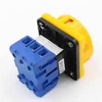 China AC 4-Pole Isolator Cam Switch LW30 3P 25A Single Hole Installation On-Off Handle for Main Switch Operation Rotary Switches for sale