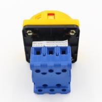 China AC 4-Pole Isolator Cam Switch LW30 3P 25A Single Hole Installation On-Off Handle for Main Switch Operation Rotary Switches for sale