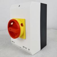 China IP65 Waterproof 3 Phase Rotary Isolator Switch 63A 3Pole AC 63A 3Pole Rotary Load Disconnector Switch Plastic Metal Instrument for sale