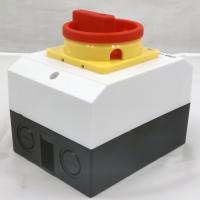 China 32A 4-Pole Rotary Load Disconnector Switch IP65 Waterproof Metal and Plastic Rotary Isolator Switch for AC 3-Phase for sale