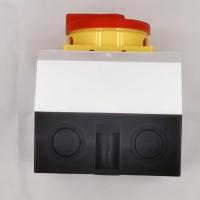 China 32A 4-Pole Rotary Load Disconnector Switch IP65 Waterproof Metal and Plastic Rotary Isolator Switch for AC 3-Phase for sale