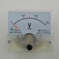 China 85L1 Analog Panel Voltmeter AC 300V for Single Phase Voltage Regulator with AC Current & DC Current Measurement for sale