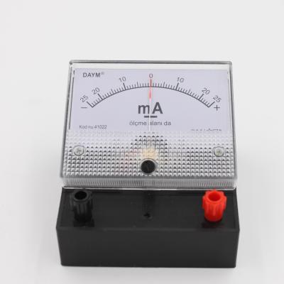 China Portable Laboratory DC Ampere Meter -25mA~0~25mA Charging Cart for School Teaching for sale