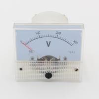 China 85C1 Analog Panel Voltmeter AC 300V Voltage Meter for Stabilizer with 0-300V Measuring Range Exclusive Display Type for sale