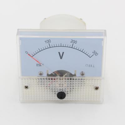 China 85C1 Analog Panel Voltmeter AC 300V Voltage Meter for Stabilizer with 0-300V Measuring Range Exclusive Display Type for sale