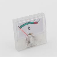 China 48*45mm Analog Panel DC Ammeter Shunt Meter 0-30A DC Moving Coil Single Phase AC/DC 80V-270V 50/60Hz for Voltage Ampere for sale