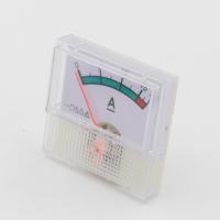 China 48*45mm Analog DC Moving Coil Panel Meter 20A Shunt for Amper Measurement 0-20A DC Display AC/DC 80V-270V Single Phase Accuracy for sale