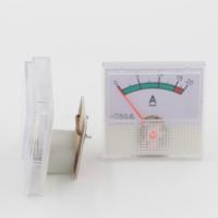 China 48*45mm Analog DC Moving Coil Panel Meter 20A Shunt for Amper Measurement 0-20A DC Display AC/DC 80V-270V Single Phase Accuracy for sale