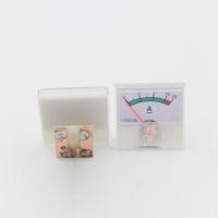 China 48*45mm Analog DC Moving Coil Panel Meter 20A Shunt for Amper Measurement 0-20A DC Display AC/DC 80V-270V Single Phase Accuracy for sale