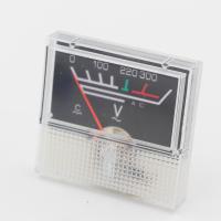 China 48*45mm Analog Panel Voltmeter AC 300v Voltage Meter 0 300v AC Measuring Voltmeter for Stabilizer for sale