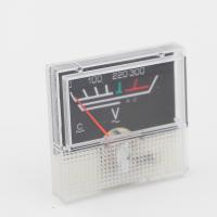 China 48*45mm Analog Panel Voltmeter AC 300v Voltage Meter 0 300v AC Measuring Voltmeter for Stabilizer for sale