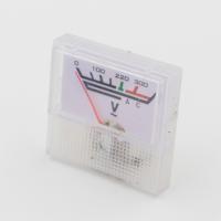 China 48*45mm Single Phase Analog Panel AC Voltmeter 300V Meter with DC Current Measurement for Stabilizer for sale